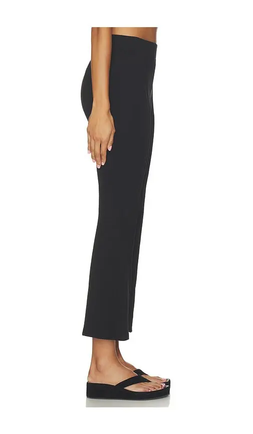 BOBI Seamed Cropped Flare Pants
