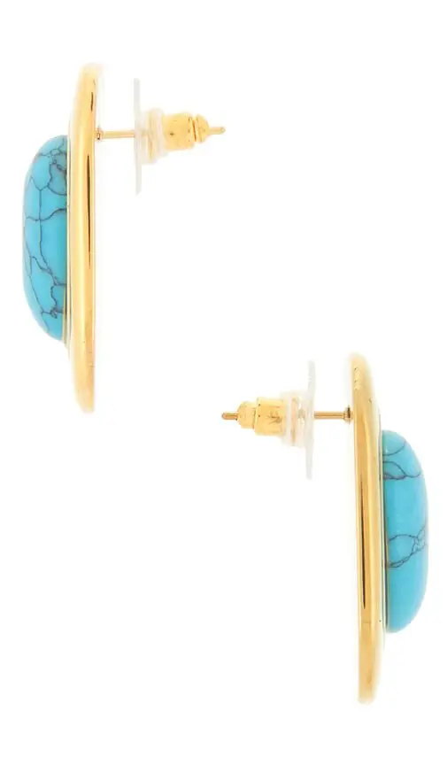 CASA CLARA Skylark Stud Earrings In Blue