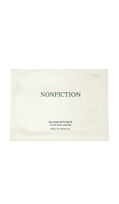 NONFICTION Relaxing Bath Salts
