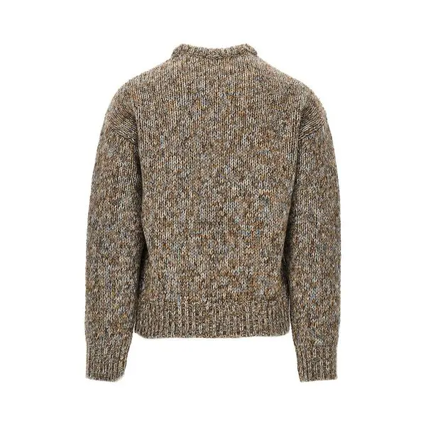 Dsquared2 Virgin Wool-blend Mouliné Knit Sweater