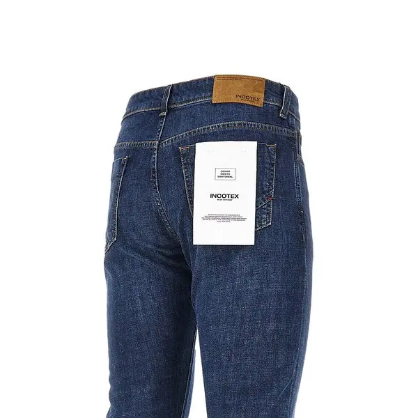 Incotex Stretch Denim Slim Fit Jeans