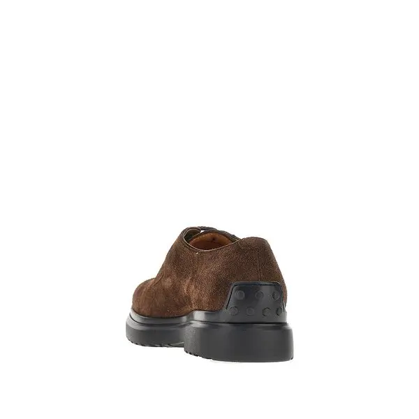 TOD'S Suede Leather Lace-up Shoes