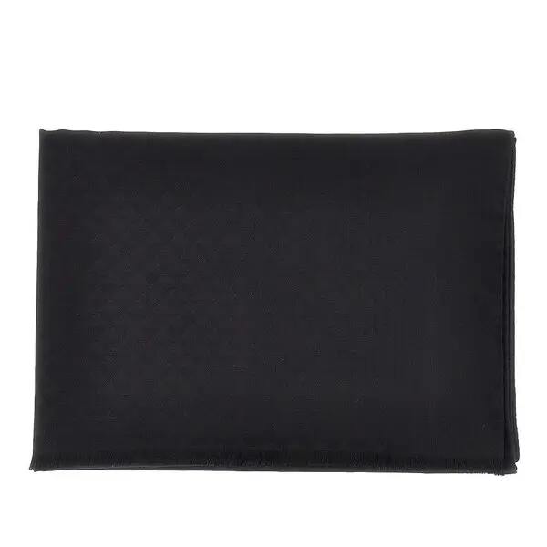 Prada Jacquard Wool And Silk Scarf