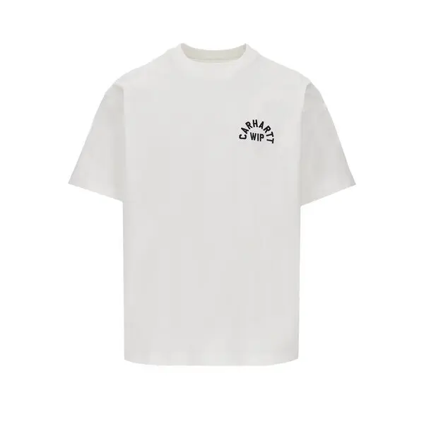 Carhartt Work In Progress Jersey T-shirt With Logo Ebroidery An