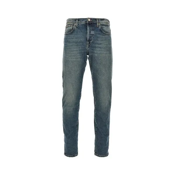 Incotex Denim Tapered Fit Jeans
