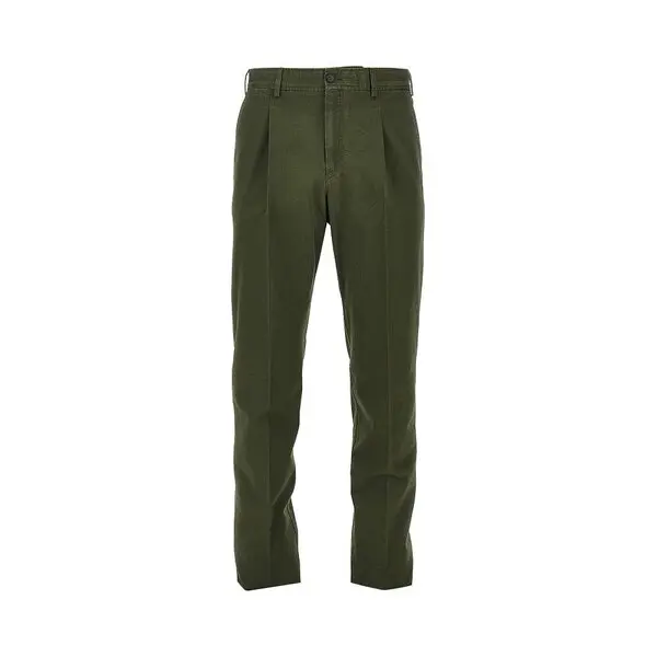 PT TORINO Gabardine Tapered Leg Pants - Green