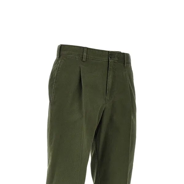 PT TORINO Gabardine Tapered Leg Pants - Green