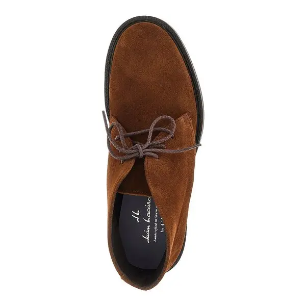 JUAN LACARCEL BY CALCE Suede Leather Chukka Boots