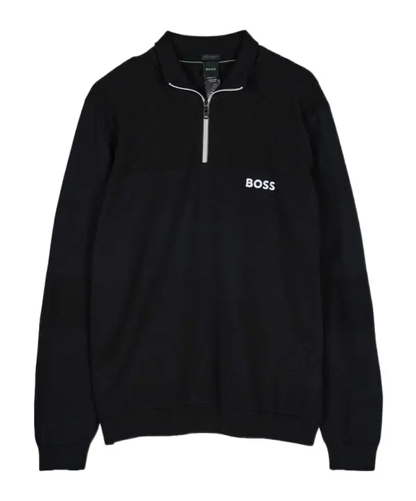 Hugo Boss Half-zip Logo Sweatshirt