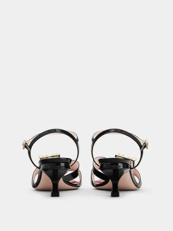 ROGER VIVIER Logo High-heeled Sandals