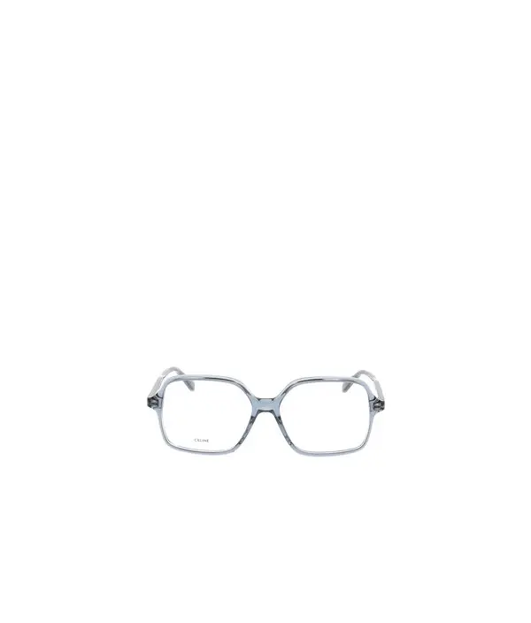 Celine Square Frame Eyeglasses - White