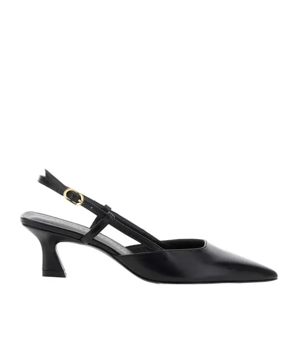 STUART WEITZMAN Pointed Toe Slingback High Heel Sandals