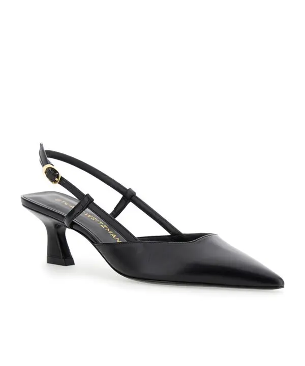 STUART WEITZMAN Pointed Toe Slingback High Heel Sandals