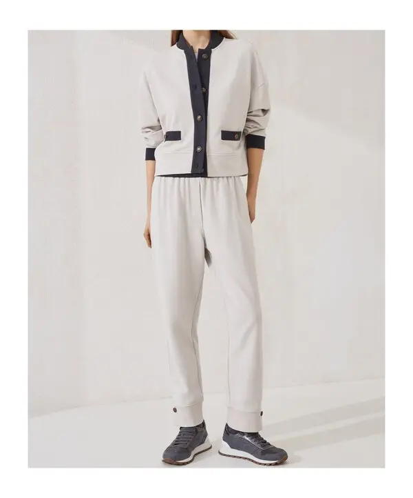 Brunello Cucinelli Button-cuffed Sweatpants