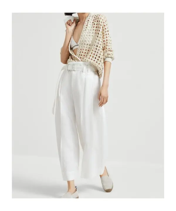 Brunello Cucinelli Crochet-knit Zip-up Jacket