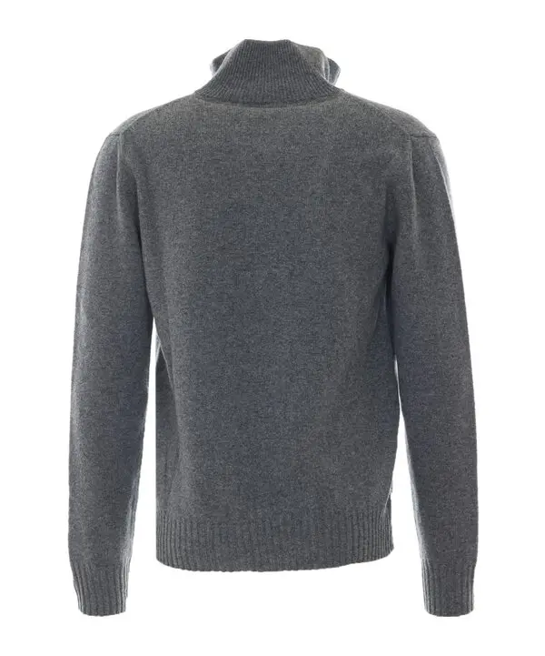 Alpha Studio Long-sleeve Zip-up Cardigan