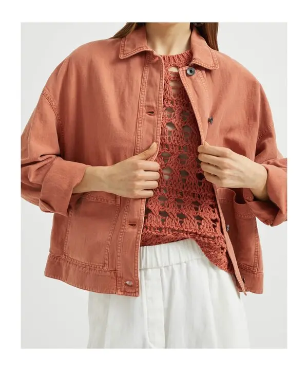 Brunello Cucinelli Monili Chain-detail Jacket