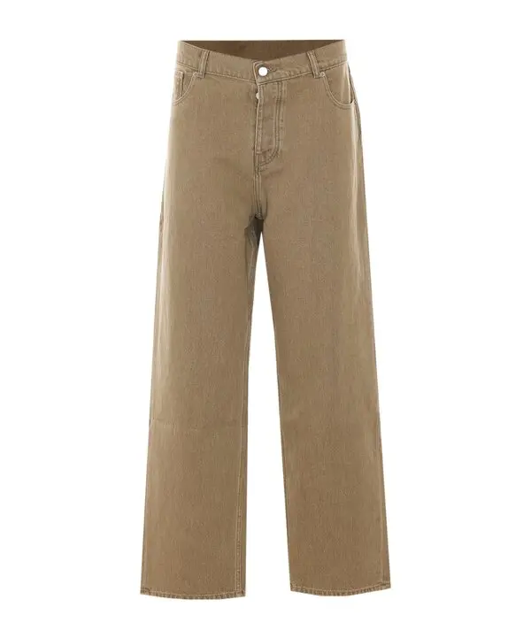 Drole De Monsieur Belt-loop Straight-leg Jeans