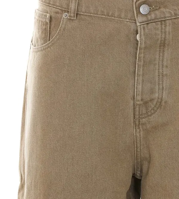 Drole De Monsieur Belt-loop Straight-leg Jeans