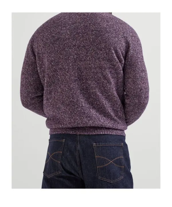 Brunello Cucinelli Textured Crew Neck Jumper