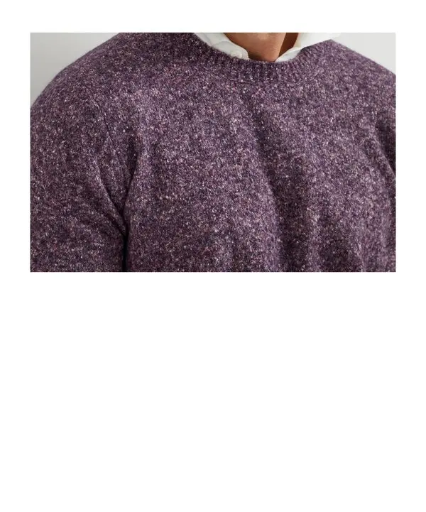 Brunello Cucinelli Textured Crew Neck Jumper