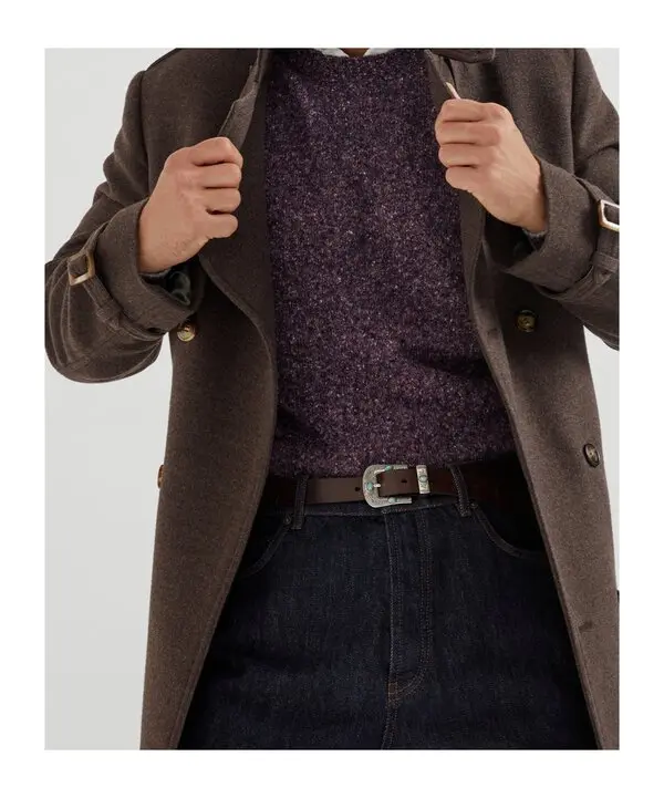 Brunello Cucinelli Textured Crew Neck Jumper