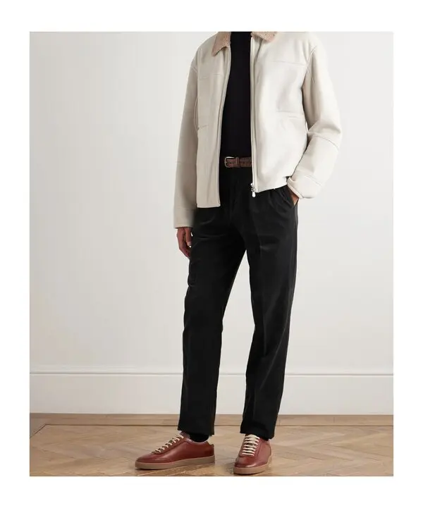 Brunello Cucinelli Leather Trainers