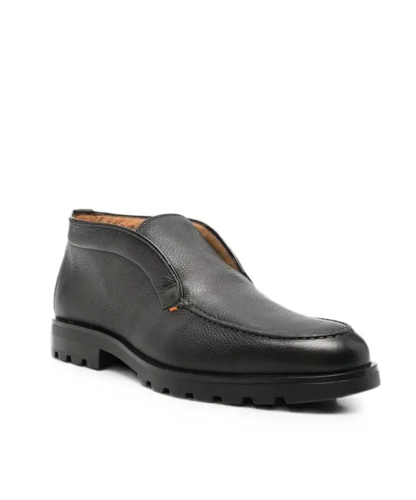 Santoni Round-toe Loafers
