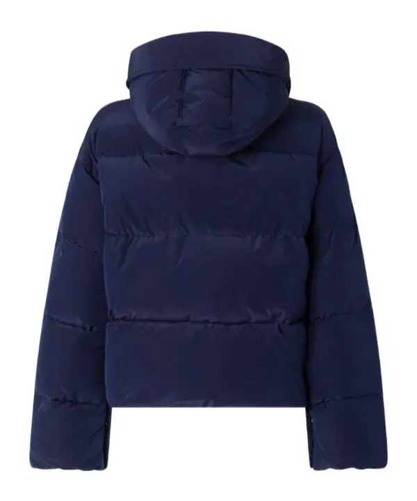 Pinko Zipped Hooded Puffer Coat