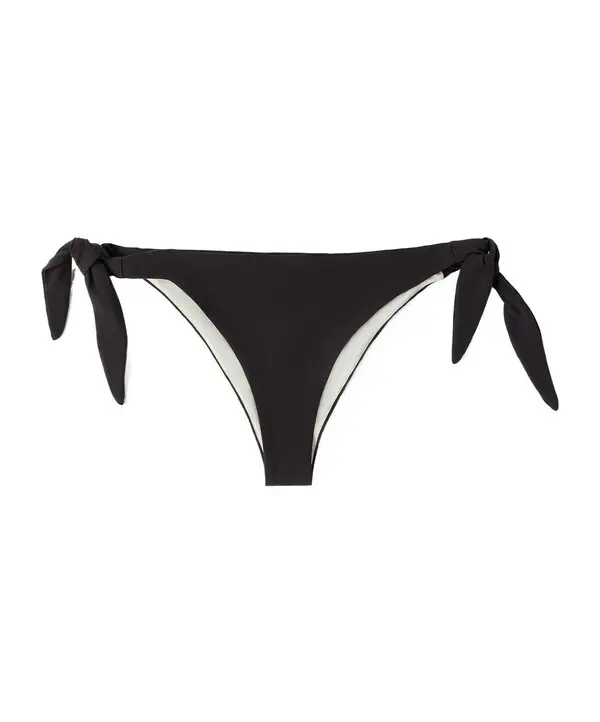 Brunello Cucinelli Side-tie Bikini Bottoms - Brown
