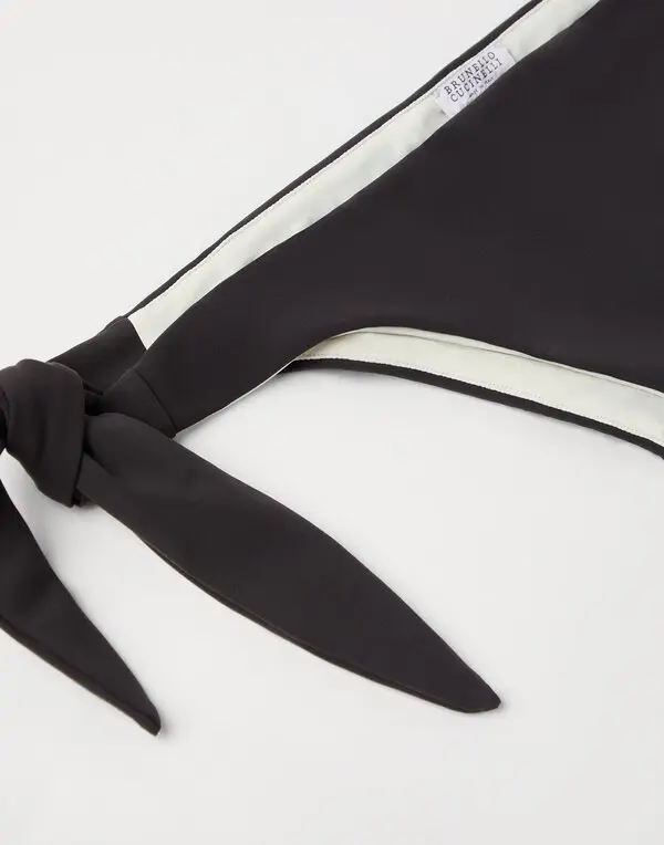 Brunello Cucinelli Side-tie Bikini Bottoms