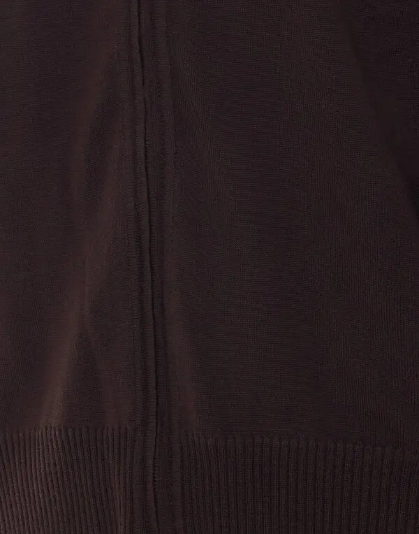 Alpha Studio Long-sleeve Zip-up Cardigan