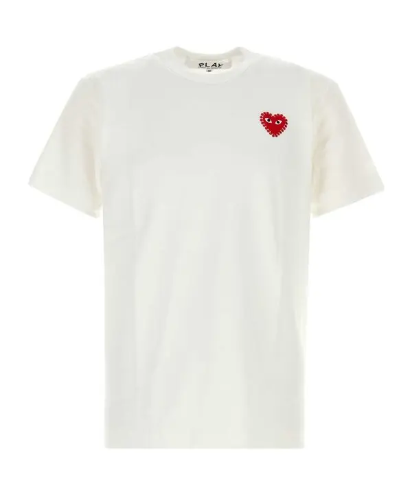 Play Comme Des Garcon Heart Detail T-shirt - No