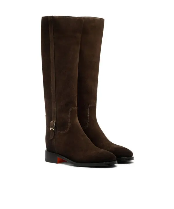 Santoni Suede Boots