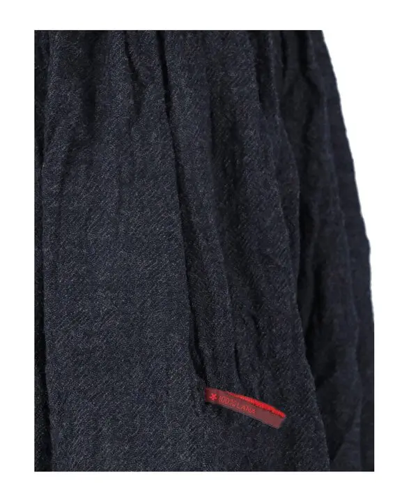 DANIELA GREGIS Gathered Midi Skirt - Black