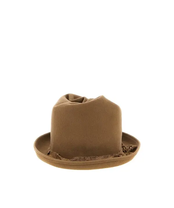 Yohji Yamamoto Curled Crown Hat