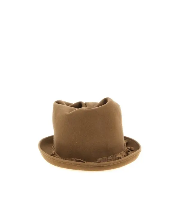 Yohji Yamamoto Curled Crown Hat