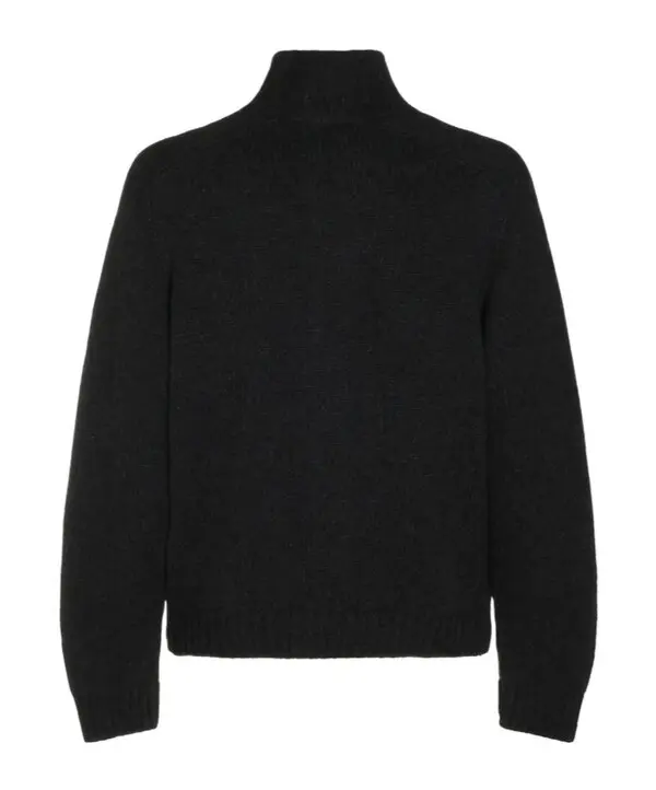TOM FORD Ribbed High Neck Cardigan