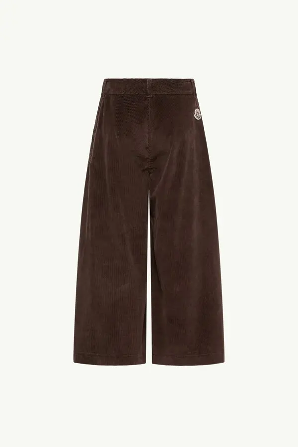 Moncler Corduroy Wide-leg Pants