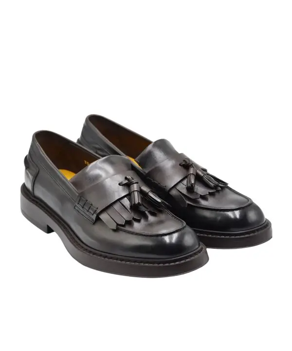 DOUCAL'S Adler Tassel Kiltie Loafers