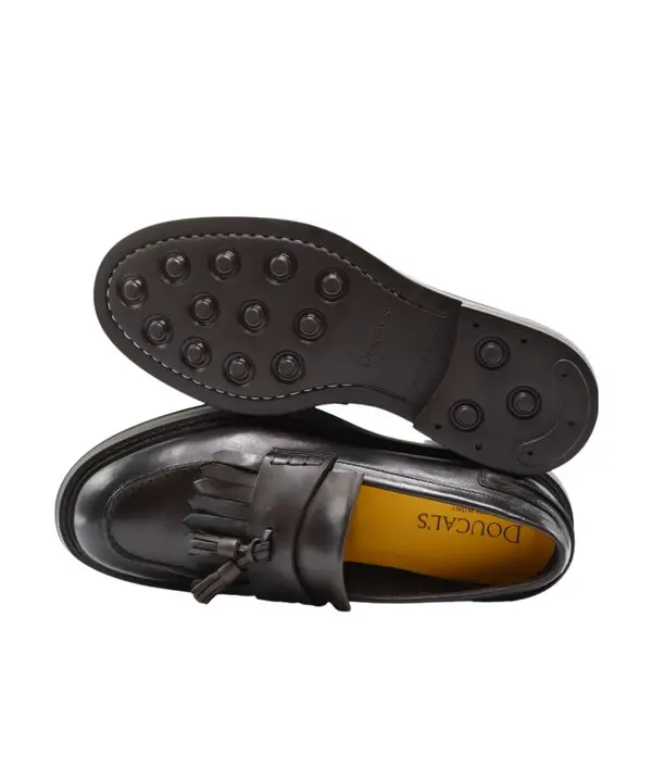 DOUCAL'S Adler Tassel Kiltie Loafers