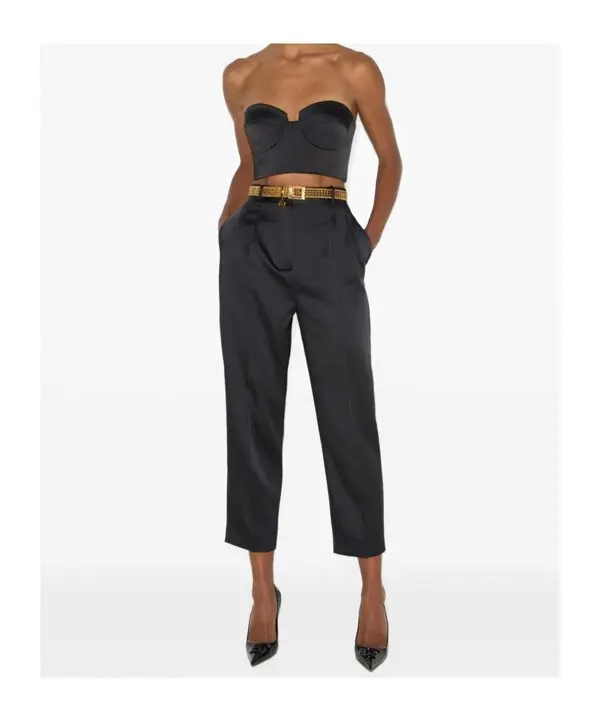 Elisabetta Franchi Stretch Satin Top