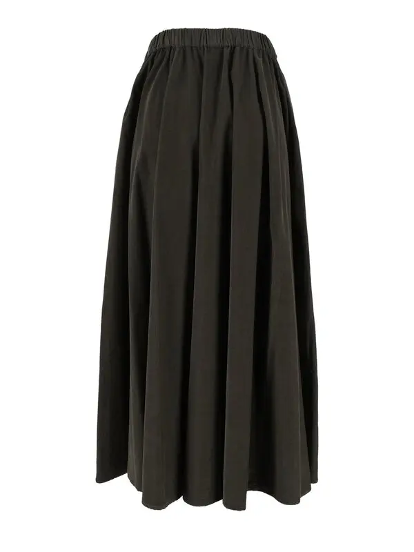 Aspesi High Waist Pleated Skirt