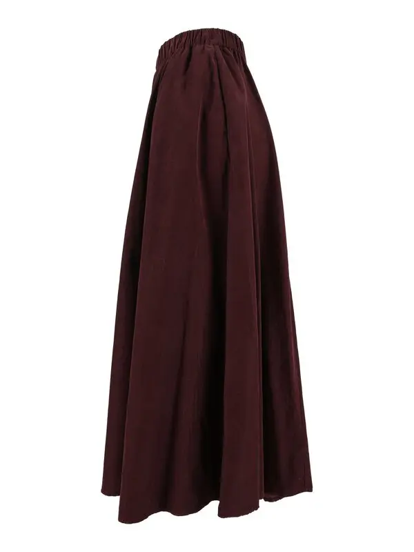 Aspesi High Waist Pleated Skirt
