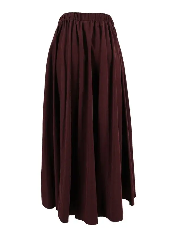 Aspesi High Waist Pleated Skirt