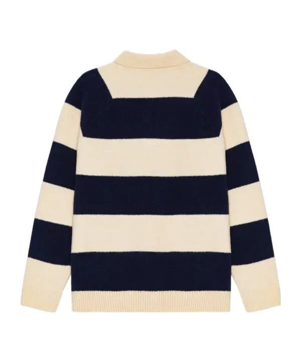 LES DEUX Striped Long-sleeve Sweater