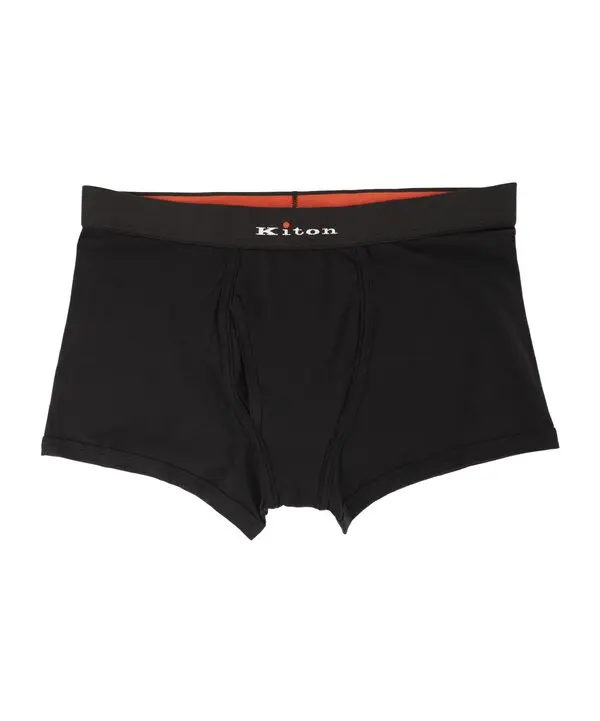 Kiton Logo-waistband Boxer Briefs