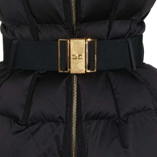 Elisabetta Franchi Hooded Puffer Jacket