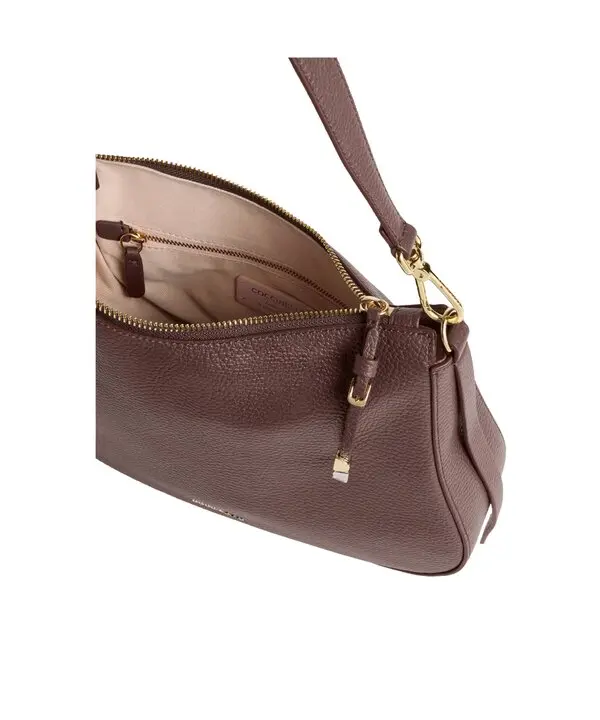 COCCINELLE Small Nory Grained Leather Shoulder Bag
