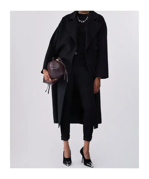 Liu Jo Long Oversized Wool Coat